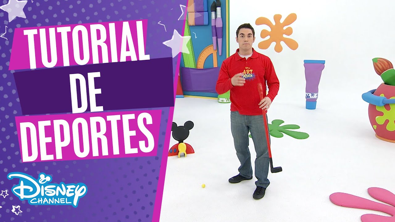 Art Attack: Deportes | Disney Channel Oficial - YouTube