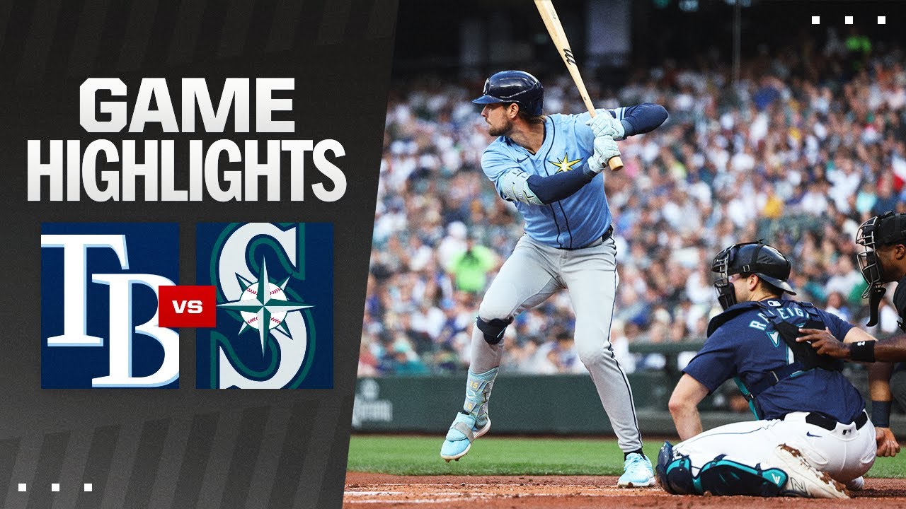 Rays vs. Mariners Game Highlights (8/26/24) | MLB Highlights - YouTube