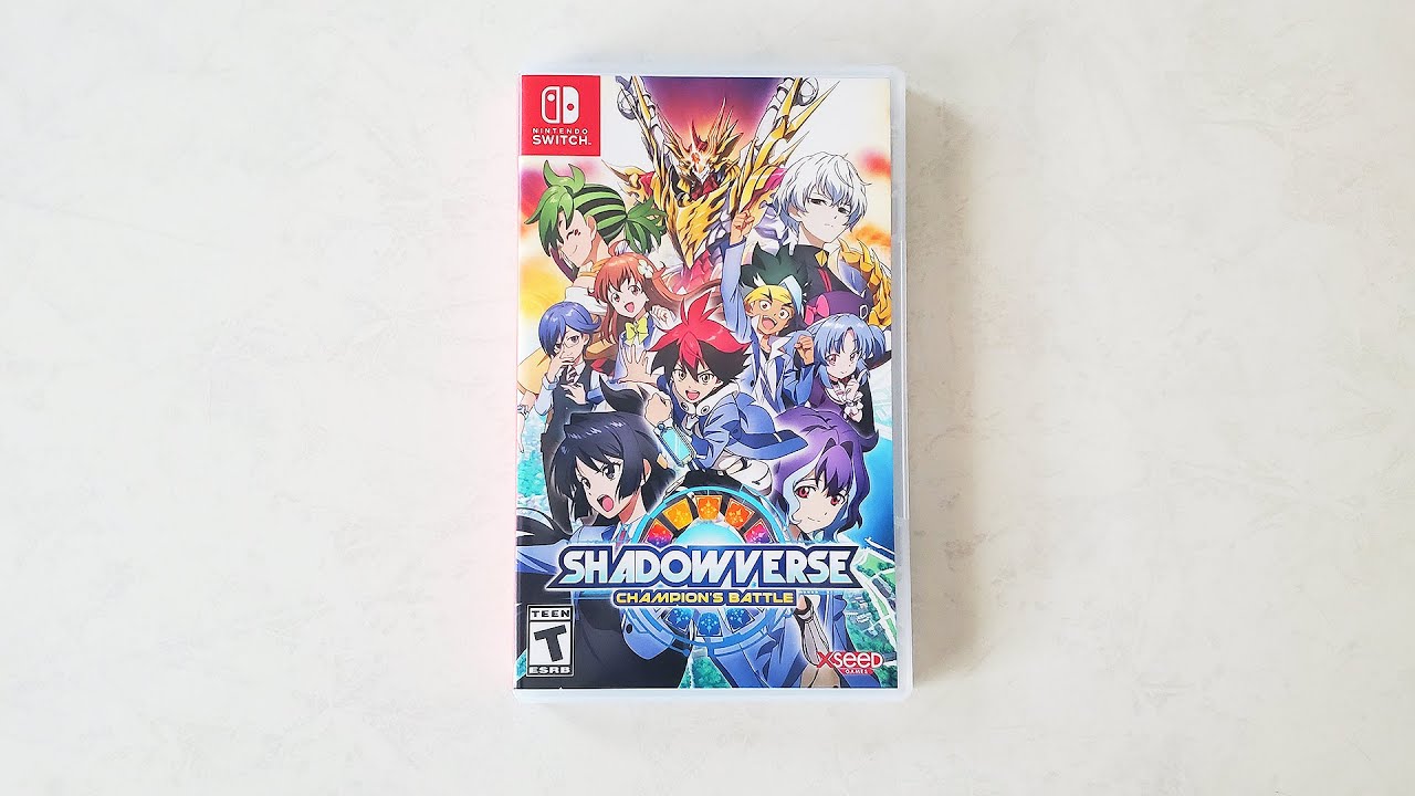 Shadowverse: Champion's Battle Nintendo Switch Unboxing - YouTube