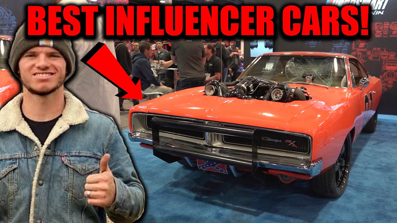 THESE ARE THE BEST INFLUENCER CARS OF SEMA 2023!!! - YouTube