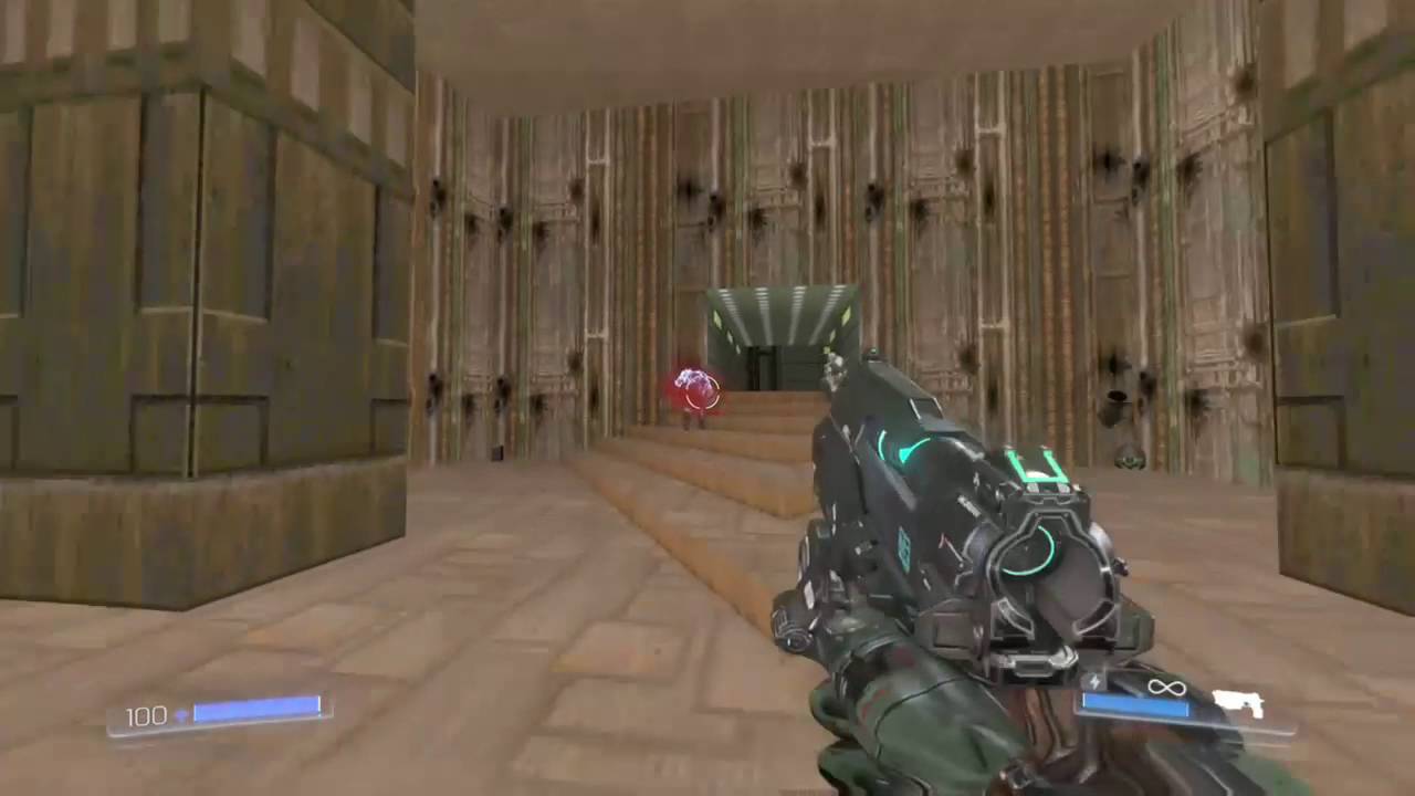 DOOM 2016 DOOM II CLASSIC MAP ENTRYWAY - YouTube