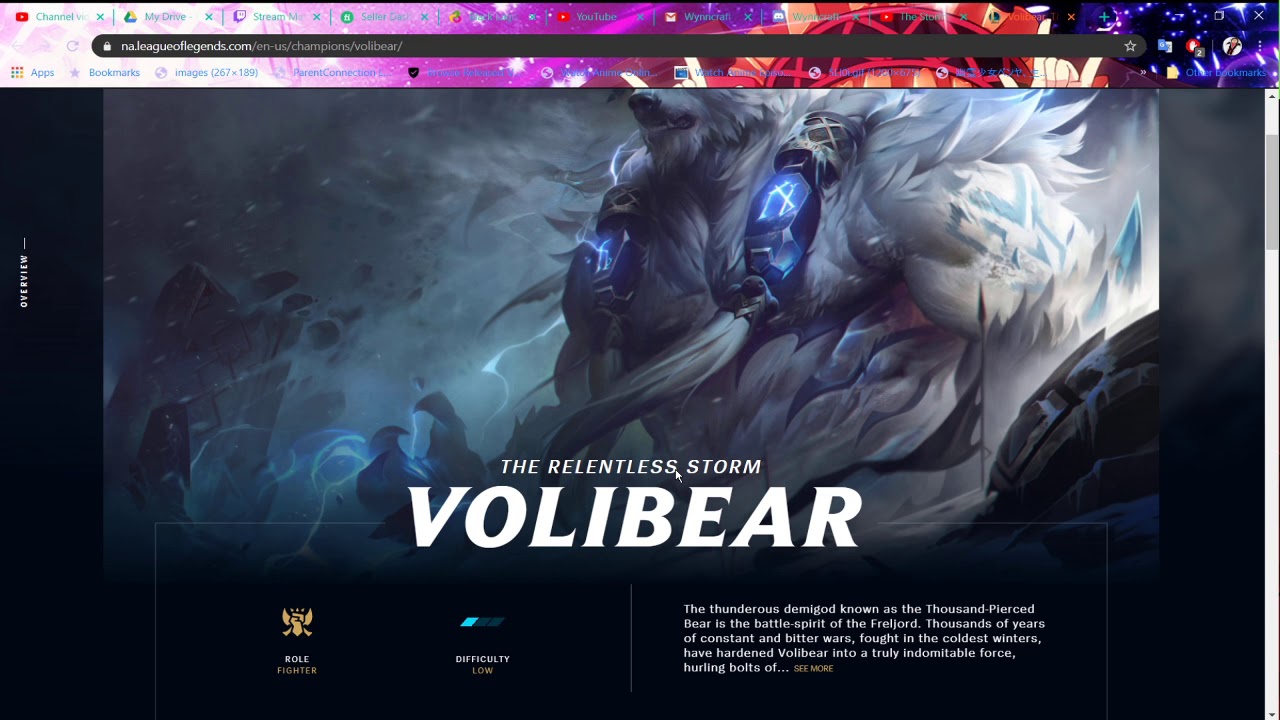 Taking A Quick Look At The VOLIBEAR REWORK - YouTube