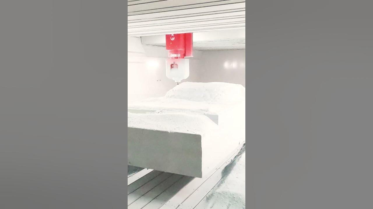 Milling resins with high-speed precision milling centre Breton Raptor ...