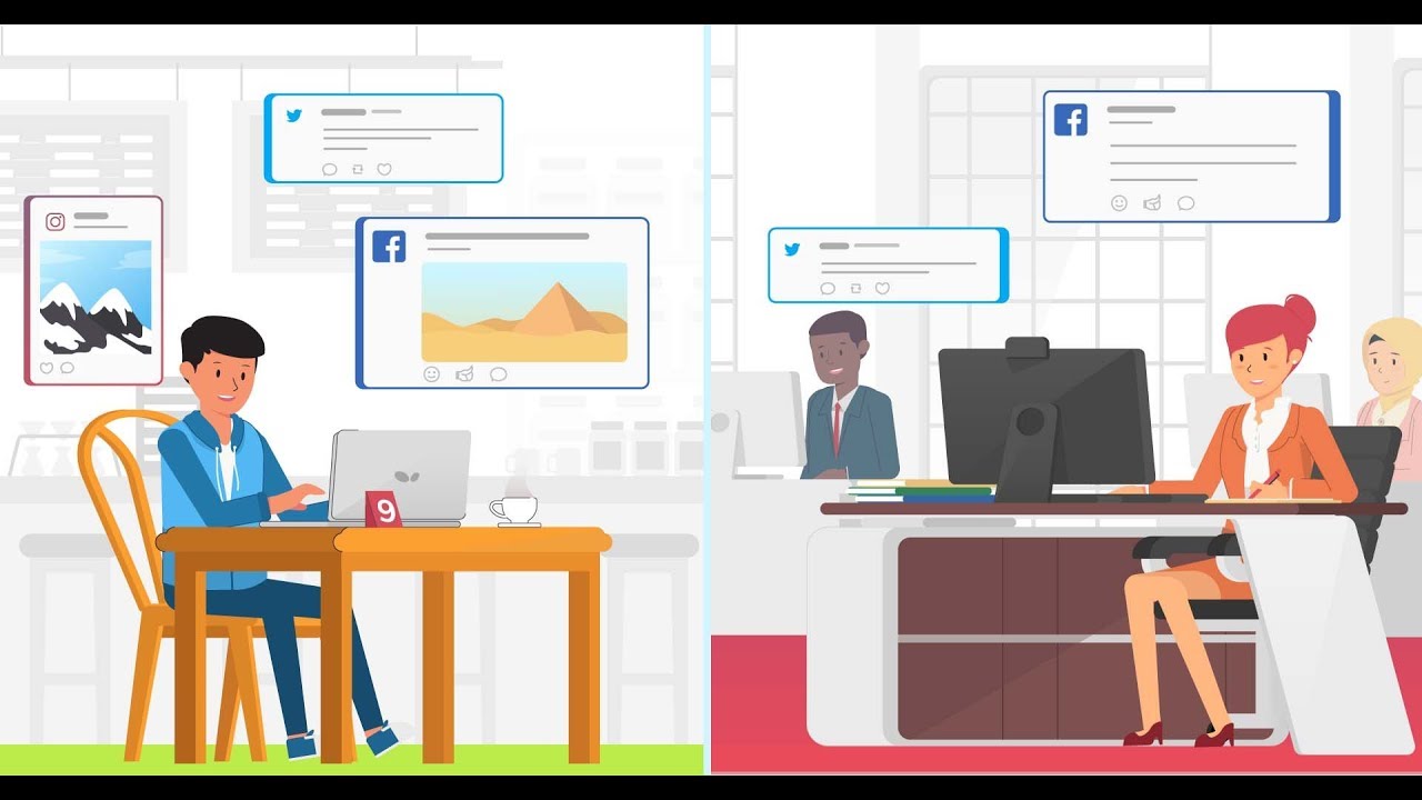 Explainer Video for Proofer | Cartoon with Motion & Screen Capture ...