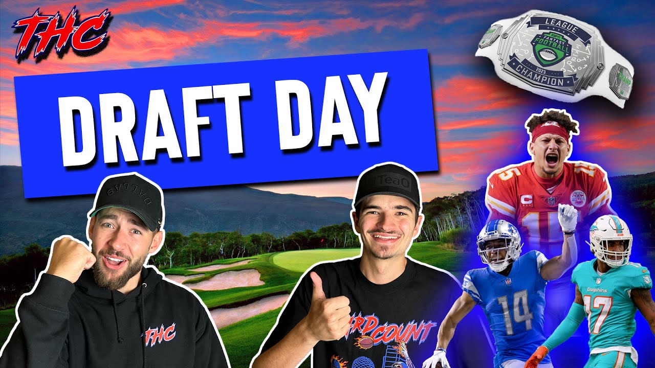 The Ultimate Fantasy Football Draft Day Party 2023 - YouTube