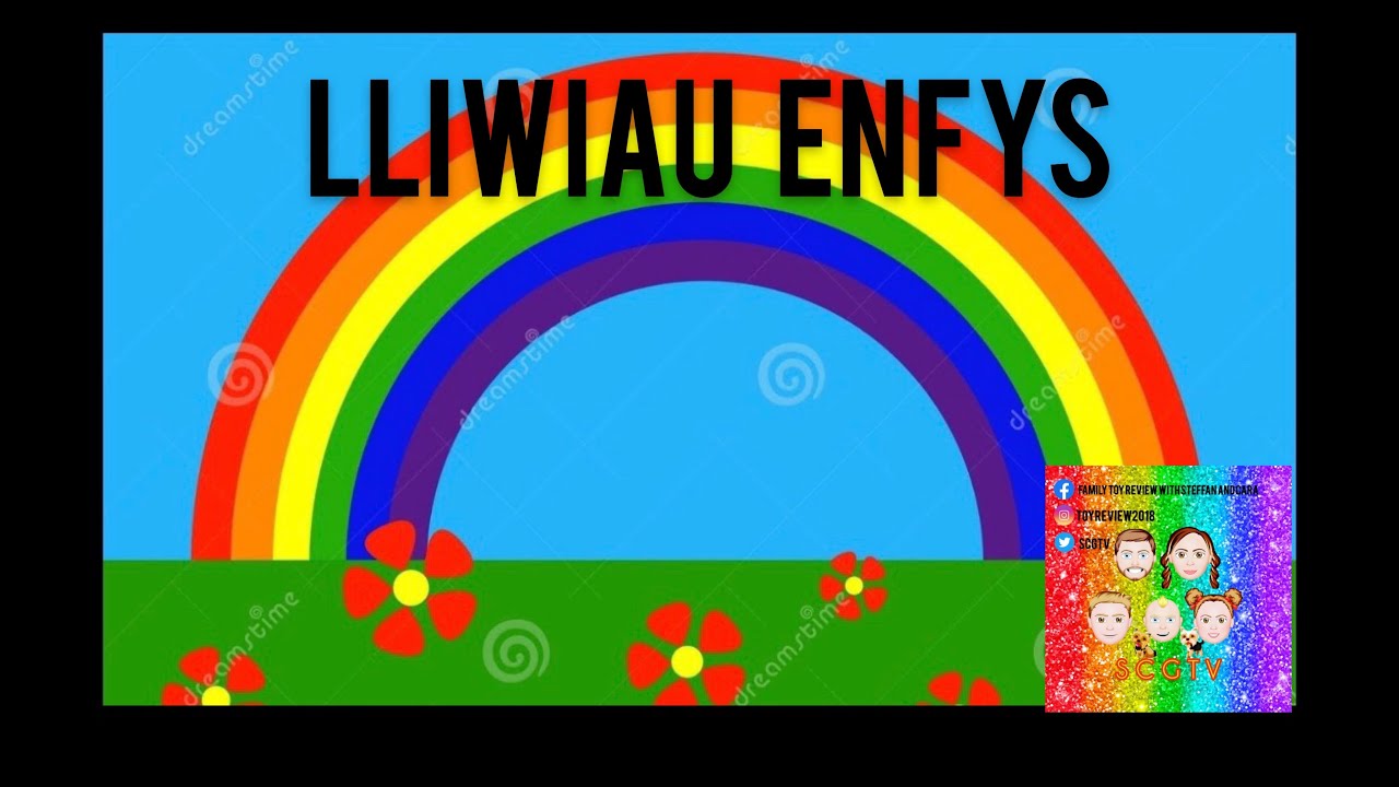 # Lliwiau Enfys / rainbow colours #welsh #nurseryrhymes - YouTube