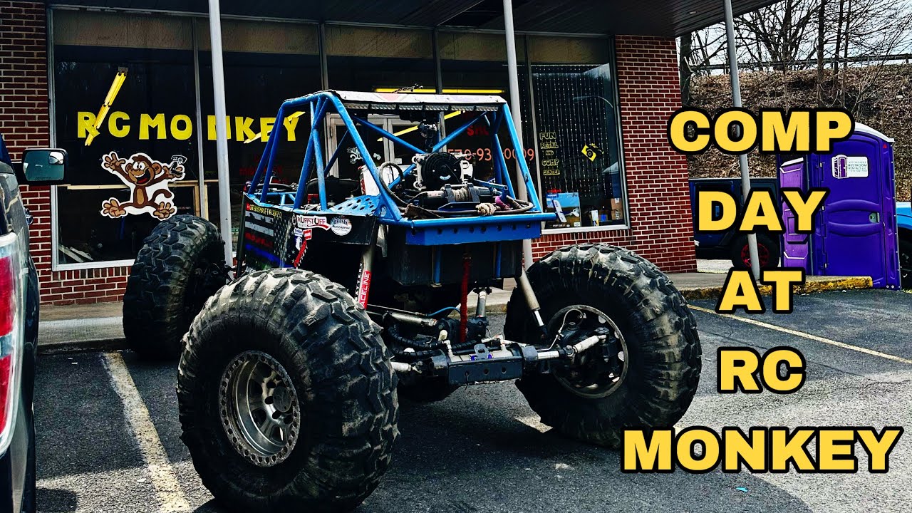 rc rock crawling comp at the monkey - YouTube