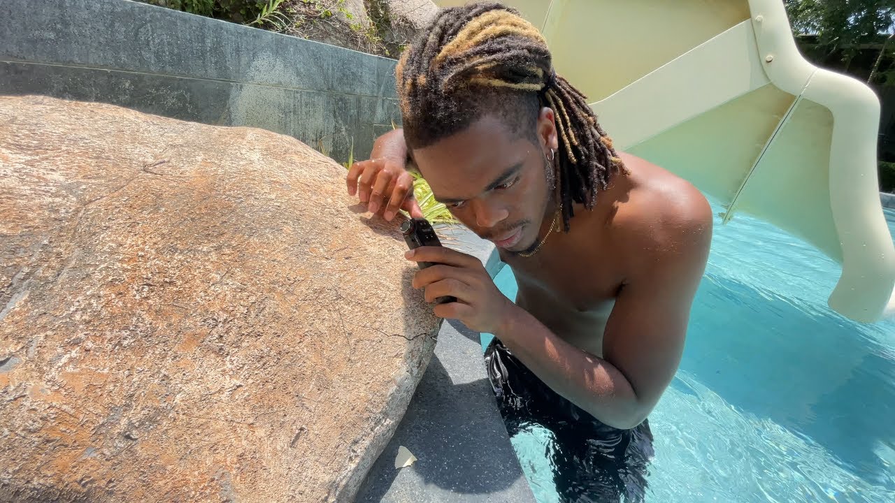 ASMR AT POOL (public asmr) - YouTube