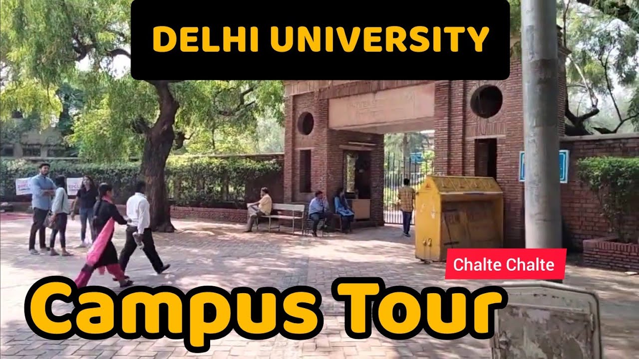 Delhi University Faculty Of Art's, North Campus Tour - YouTube