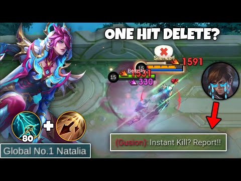 MAYHEM NATALIA IS BACK!! 💀🔥 | ONE SHOT GAMEPLAY ⚡ | MLBB