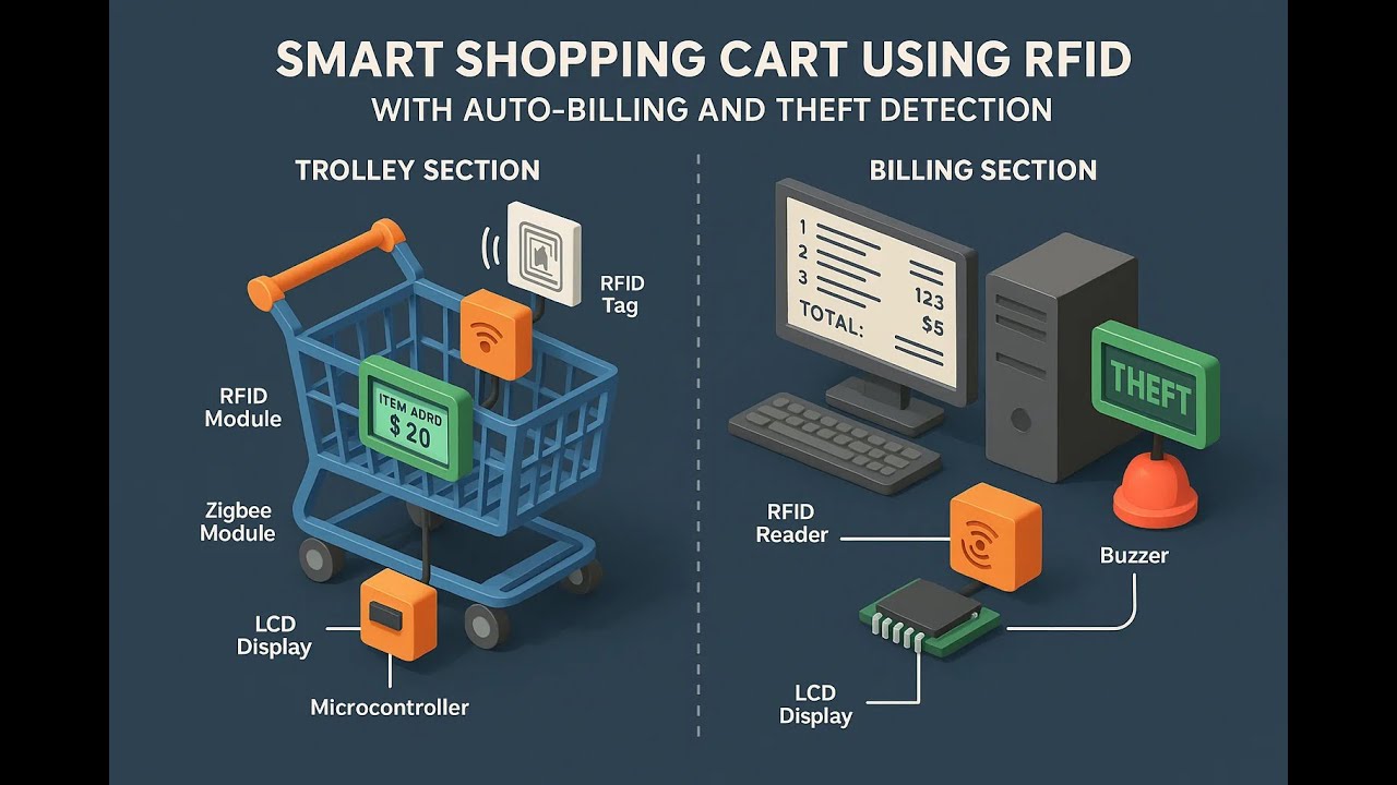 HVS-4601--Smart shopping Cart Using RFID with Auto-Billing and Theft ...