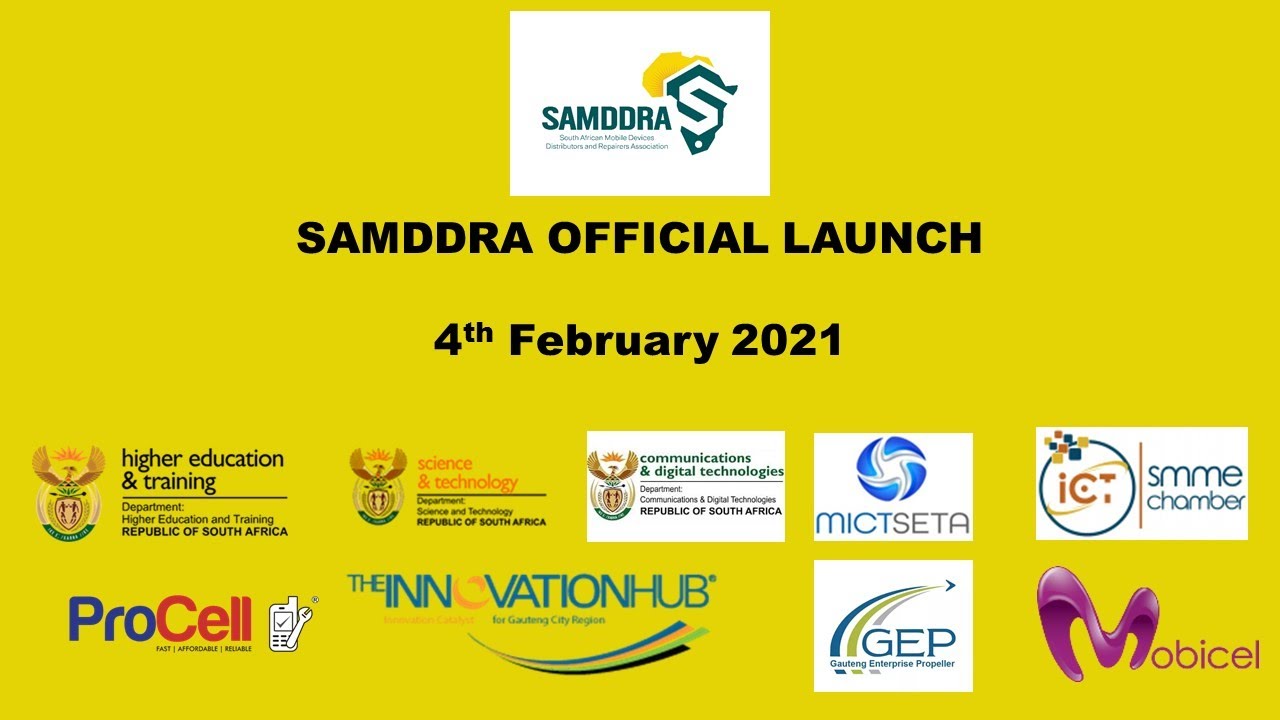 SAMDDRA Official Launch Event - YouTube