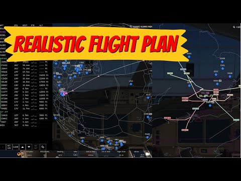 How to make a realistic flight plan in infinite flight!? - YouTube
