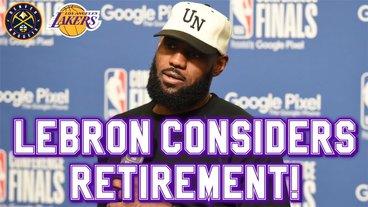 LeBron Postgame Interview | LeBron To Retire? - YouTube