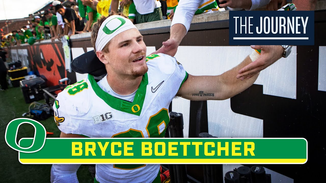 Spotlighting Bryce Boettcher | Oregon Football | The Journey - YouTube