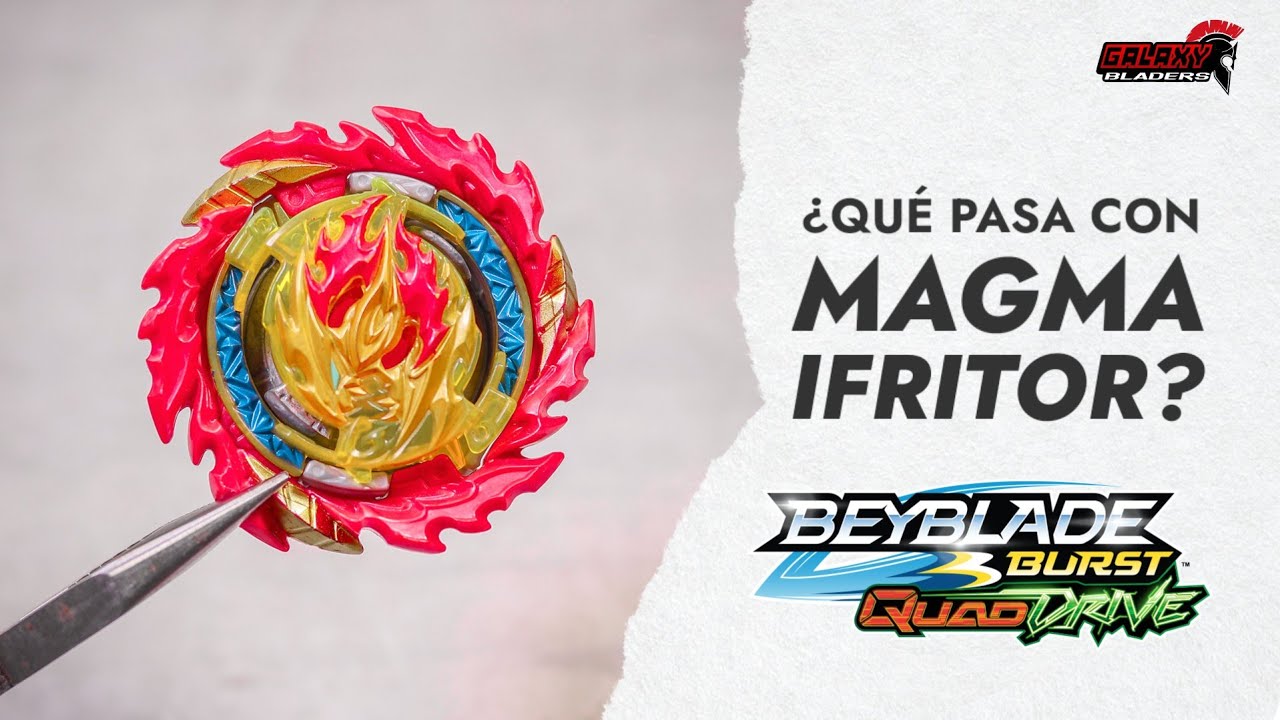 MAGMA IFRIT es TAKARA o HASBRO? | Beyblade Burst QuadDrive - YouTube