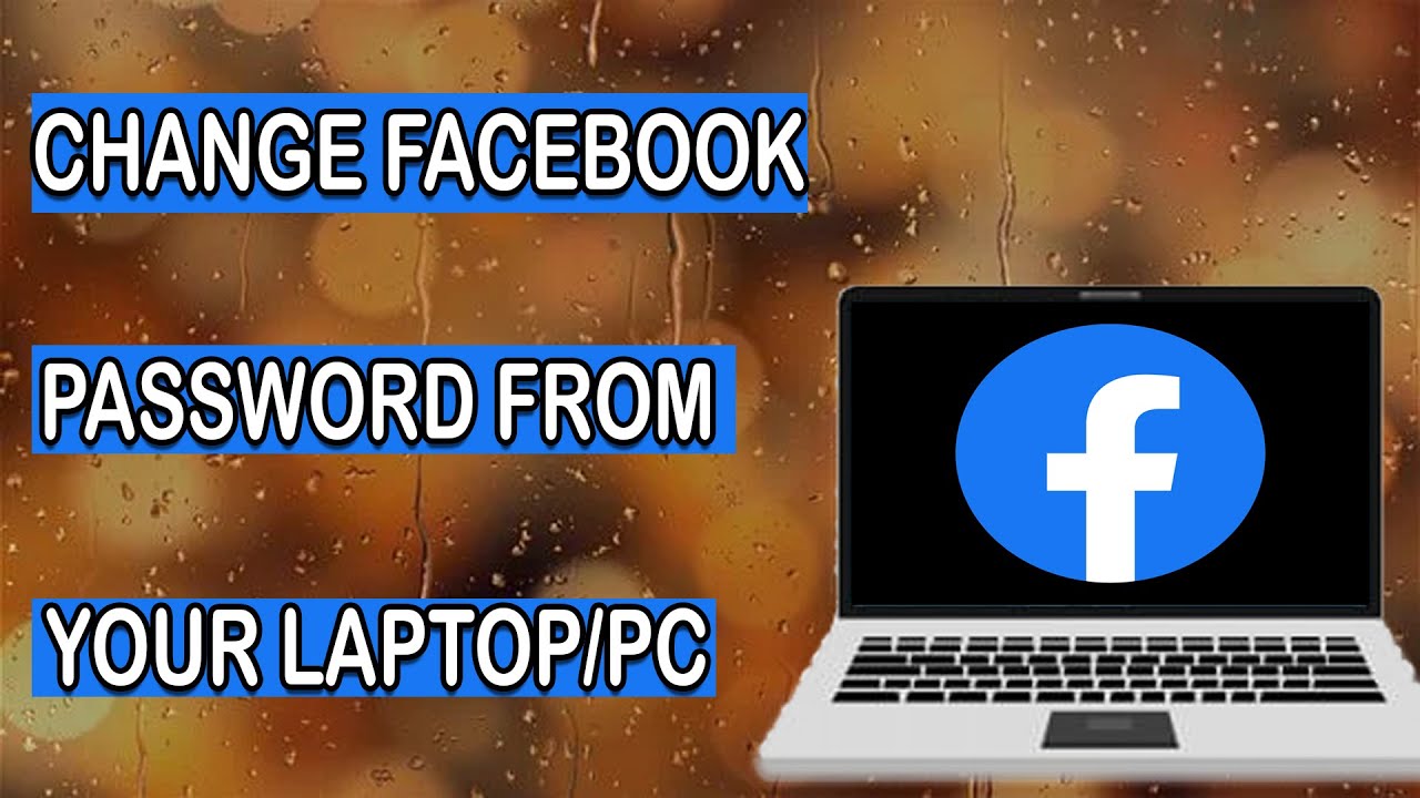 How to change Facebook password on PC/Laptop | Change facebook password ...