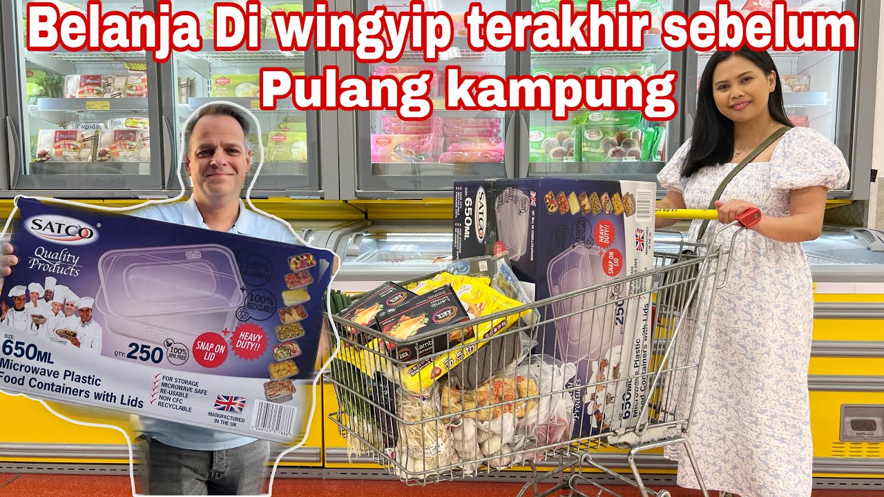 BELANJA DI WINGYIP TERAKHIR SEBELUM PULANG KAMPUNG || BELI BOX UNTUK ...