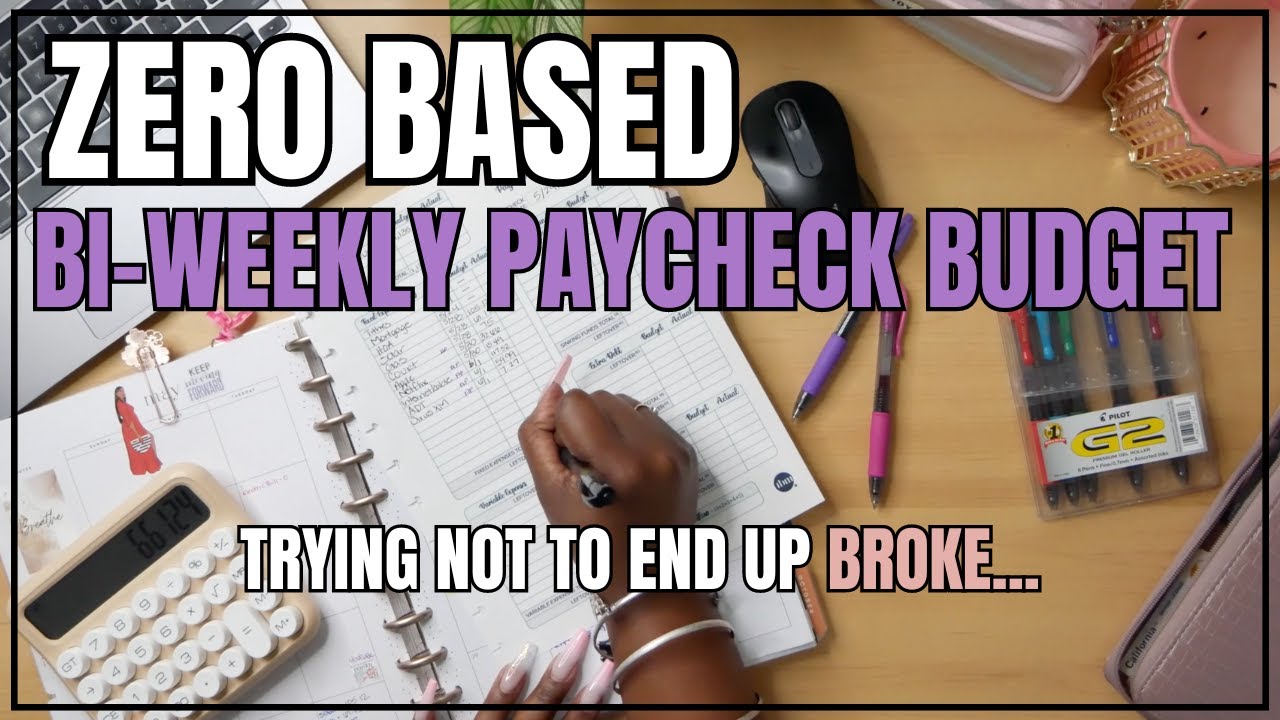ZERO BASED BI-WEEKLY PAYCHECK BUDGET | MAY PAYCHECK #2 - YouTube