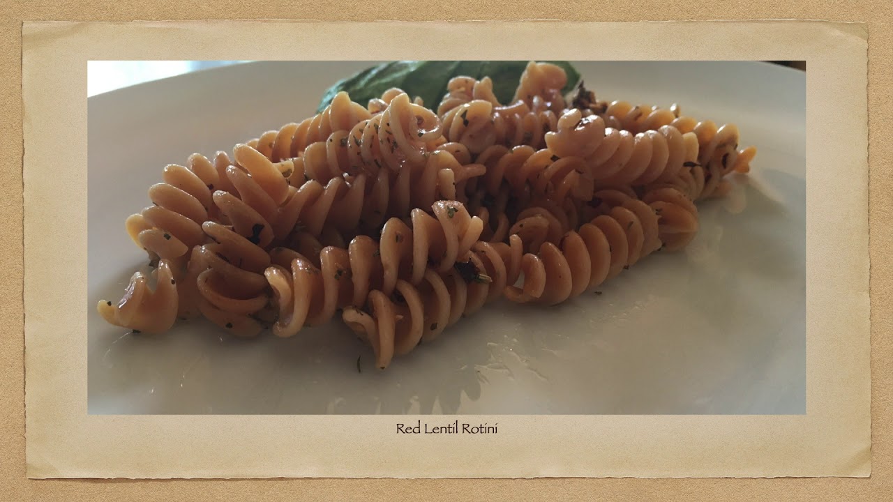 Red Lentil Rotini Recipe - YouTube