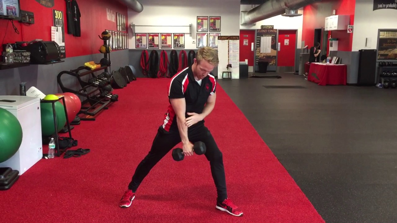 3 Point Row with Spinal Rotation - YouTube
