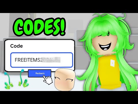 ALL NEW CODES & Unlimited FREE Items ROBLOX!