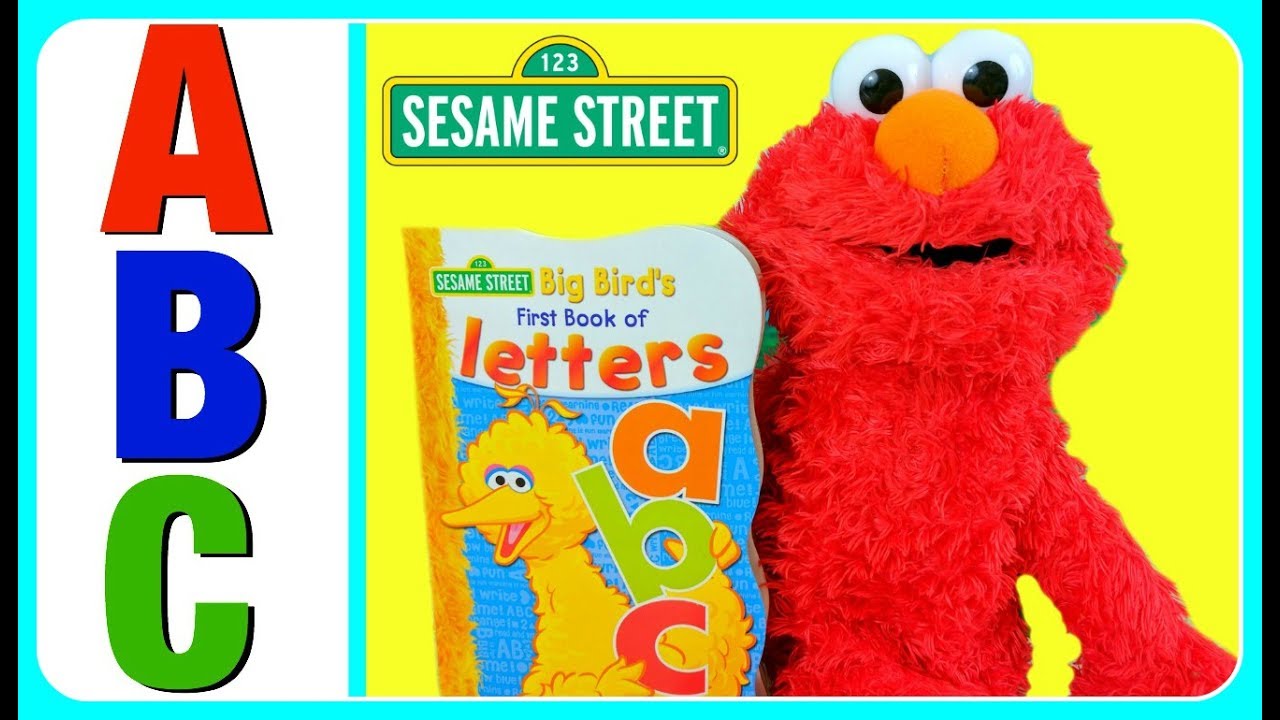 Learn ABC Alphabet with Sesame Street Elmo! Preschool, Toddler, Babies ...