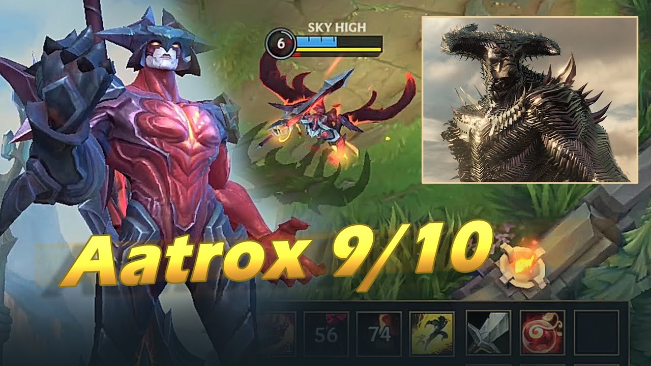 Episode 455: តើ Aatrox ខ្លាំងកម្រិតណា? | League of Legends wild rift ...