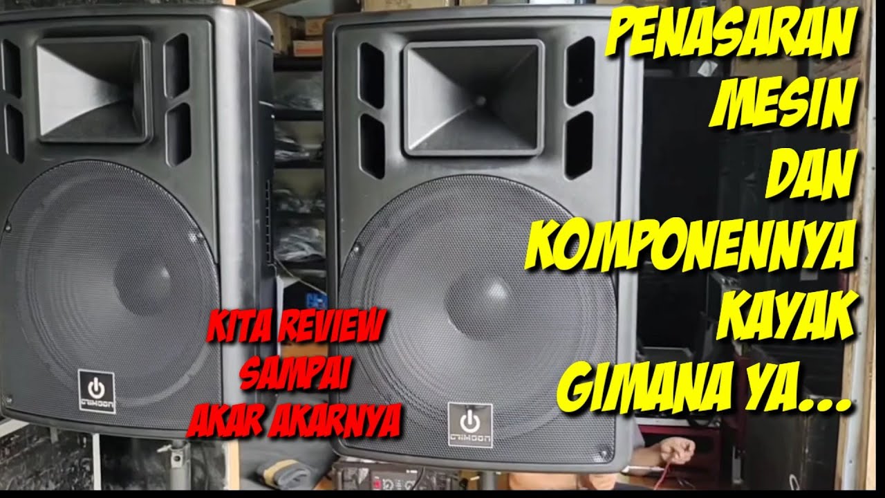 PENASARAN ISI DALAMNYA SPEAKER MONITOR PANGGUNG CRIMSON || CNS AUDIO ...