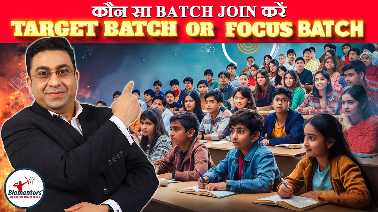 कौन सा Batch Join करें Target batch or Focus batch? I Admission about ...