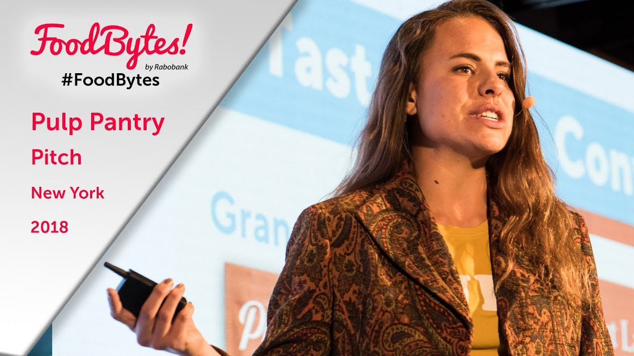 Pulp Pantry - Startup - Full Pitch - FoodBytes! New York 2018 - YouTube