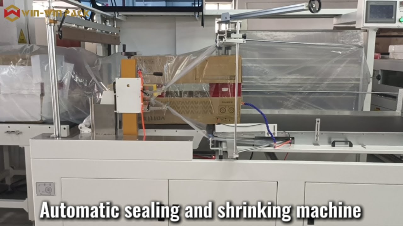 WIN-WIN PACK Automatic Sealing and Shrinking Machine – The Perfect Solution for Packaging - YouTube