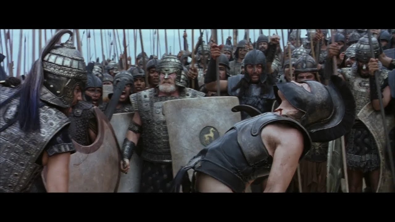 Troy (2004) - Hector Kills Achilles' Cousin - Movie Clip 4K - YouTube