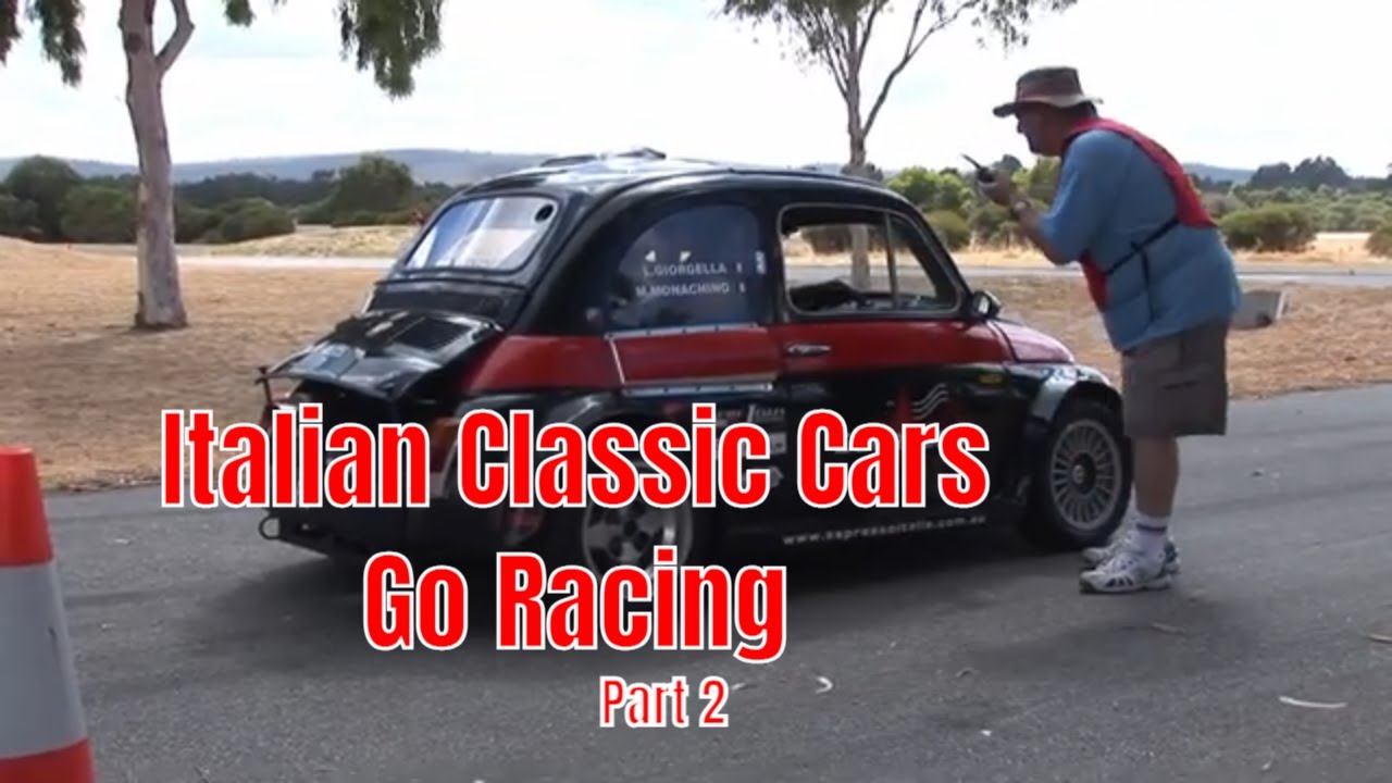 Italian Classic Cars Go Racing | Part 2 (On the Track) - YouTube