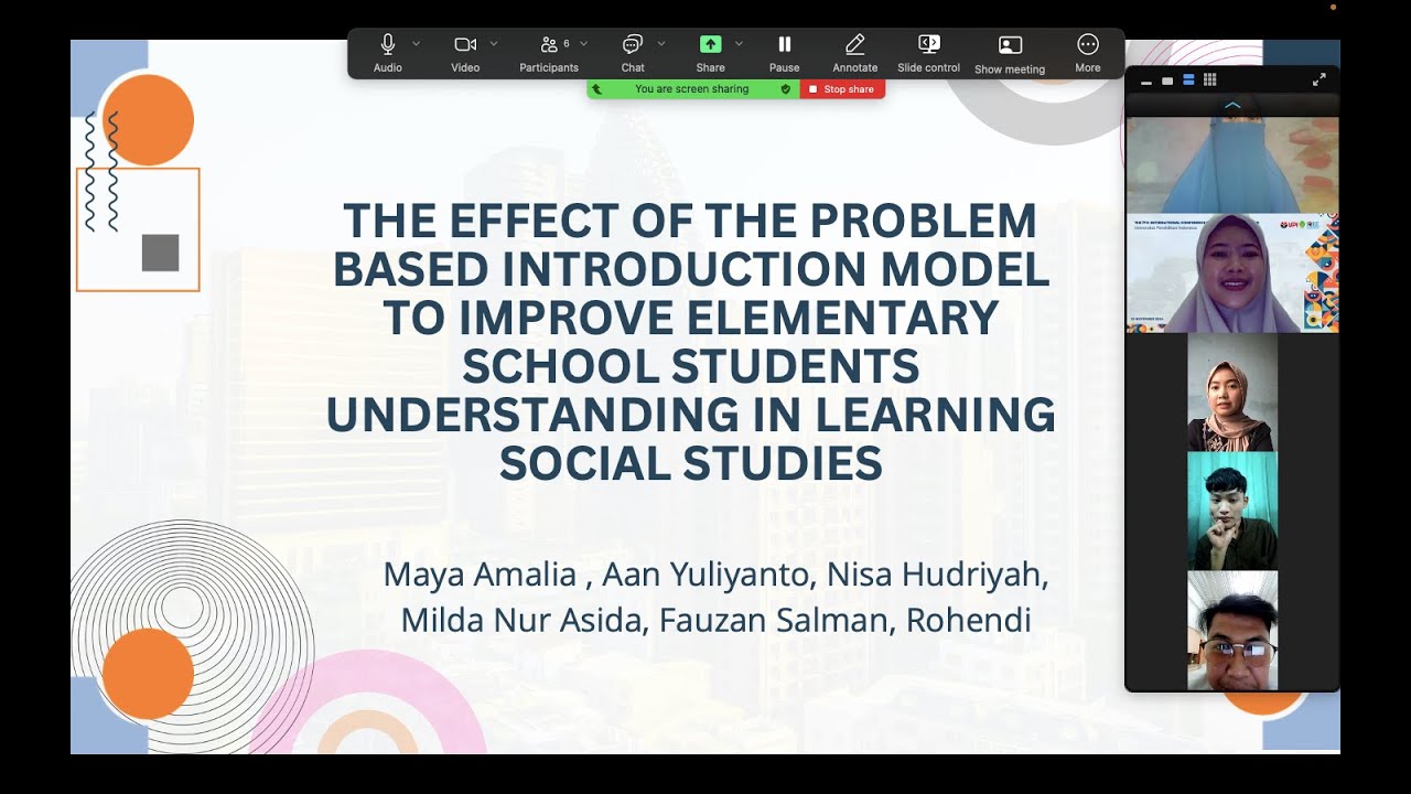 Video Presentation The 7th ICEE 2024 | The Effect Of The Problem Based ...