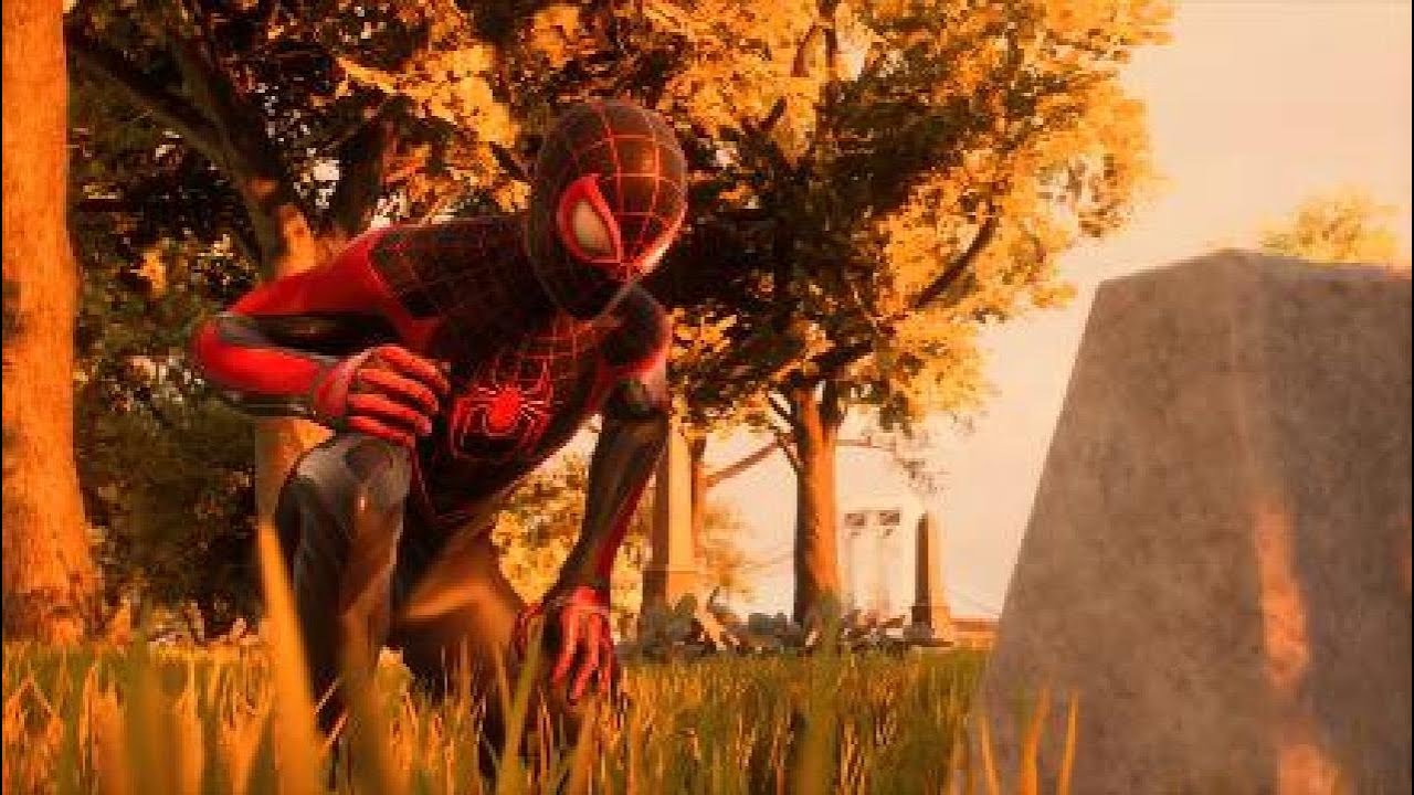 Miles visiting his Father - Spider-Man 2 PS5 - YouTube