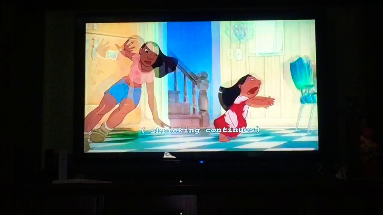 Lilo and her sister fight - YouTube