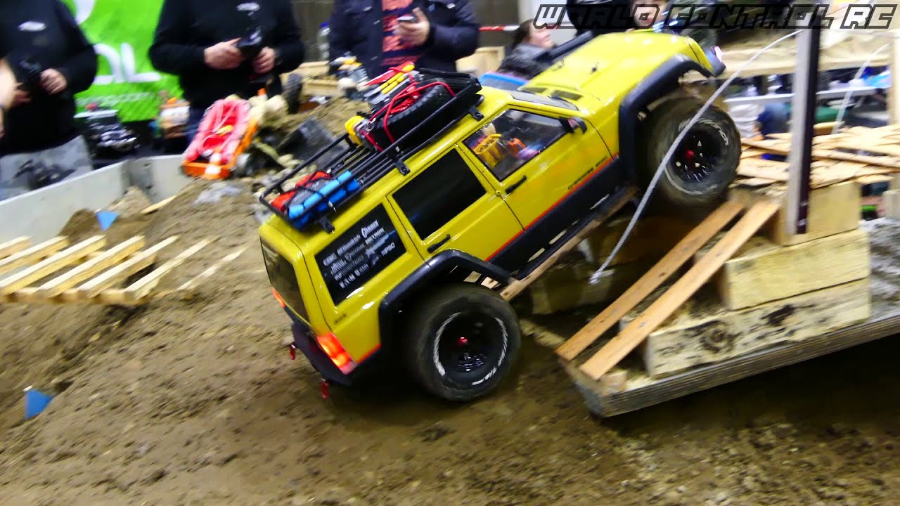 RC Scale Crawler Parcours - Modellbau Messe - YouTube