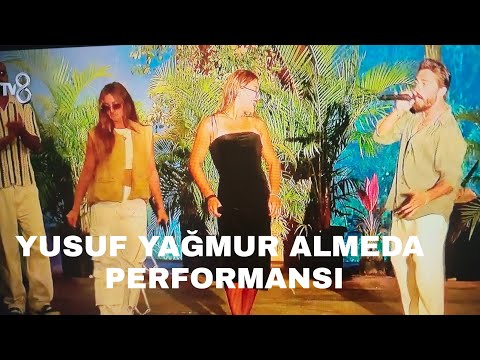 BİRLEŞME PARTİSİ EĞLENCESİ SURVİVOR Yusuf yağmur ALMEDA performansi #survivor