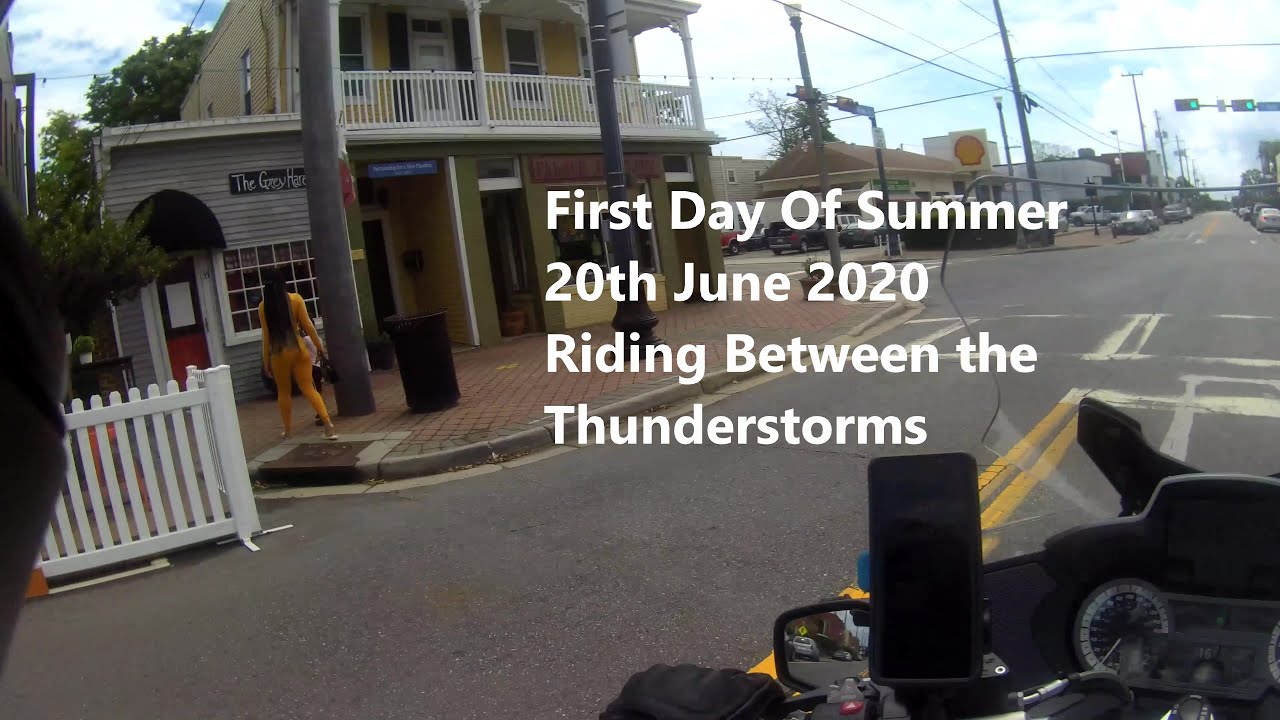 First Day Of Summer 20th June 2020 Riding Between the Thunderstorms ...