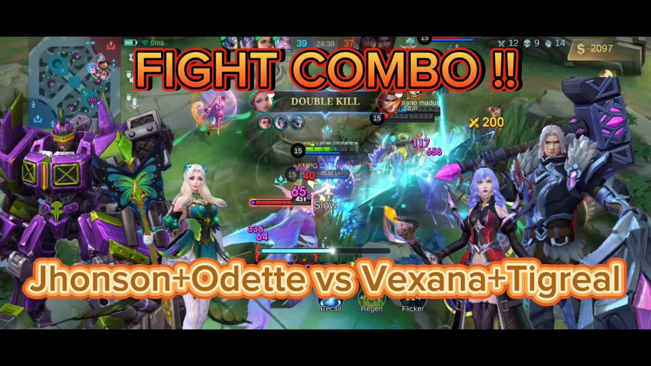HOW TO PLAY ODETTE COMBO WITH TANK ! ODETTE REVAMP ! ODETTE GAMEPLAY ...