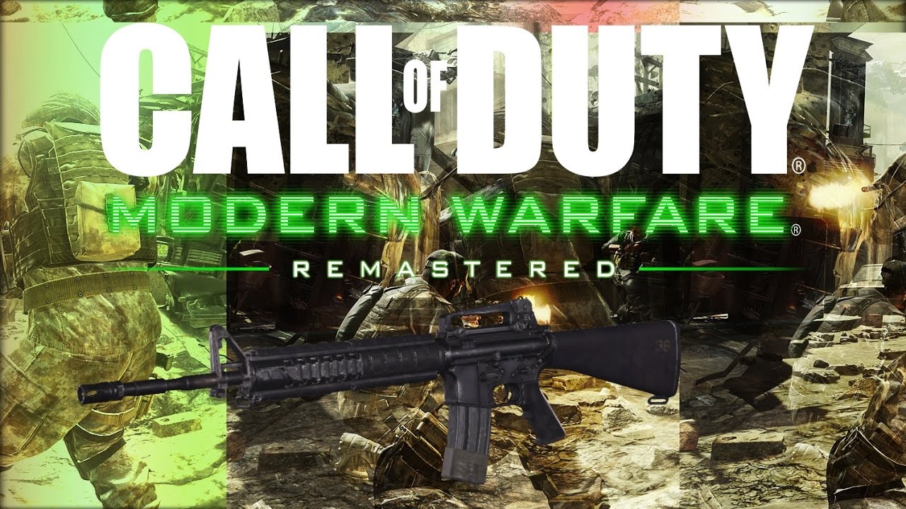 Modern Warfare Remastered M16 Gameplay - YouTube