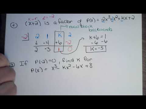 Using Synthetic Division in Reverse - YouTube
