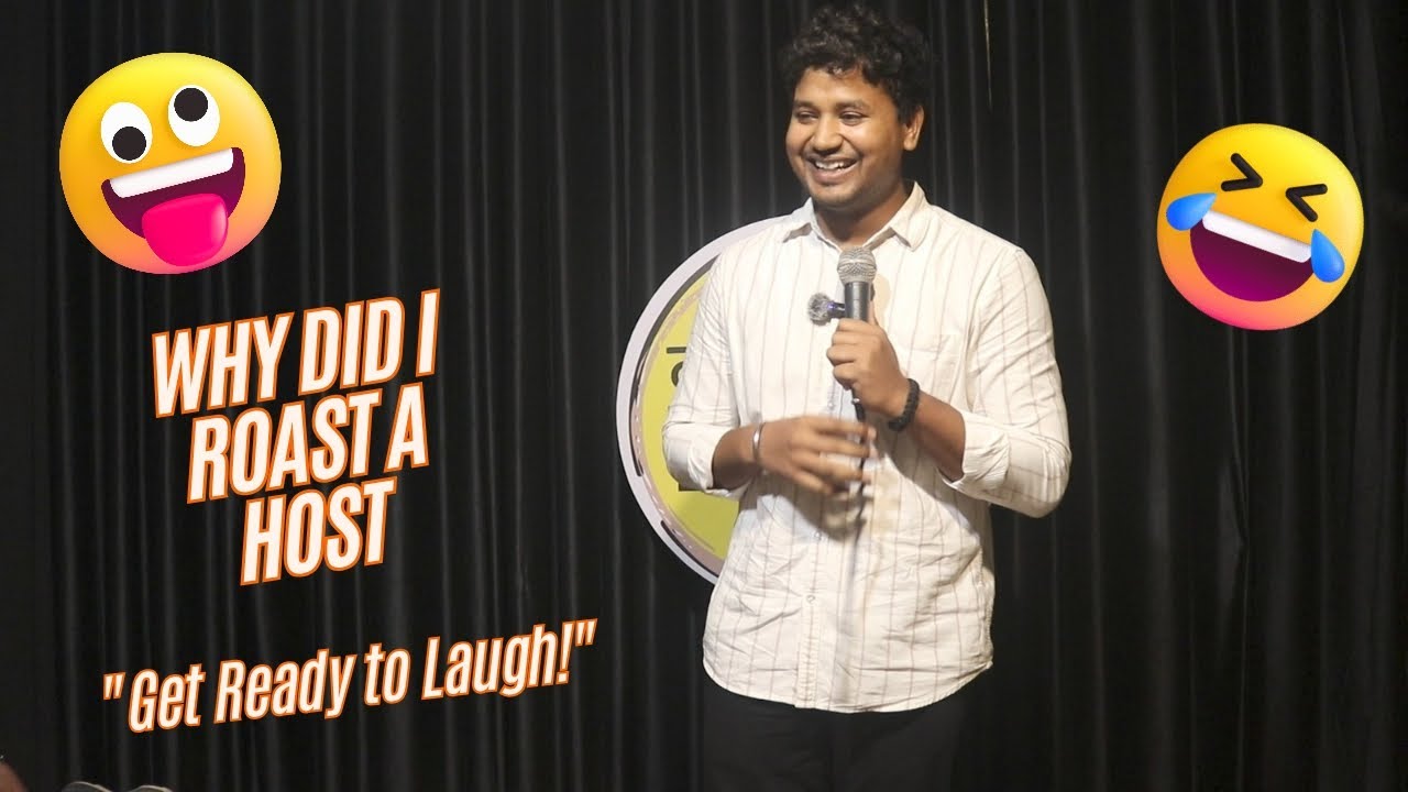Why Did I Roast a Host 😆 @Thugesh - YouTube