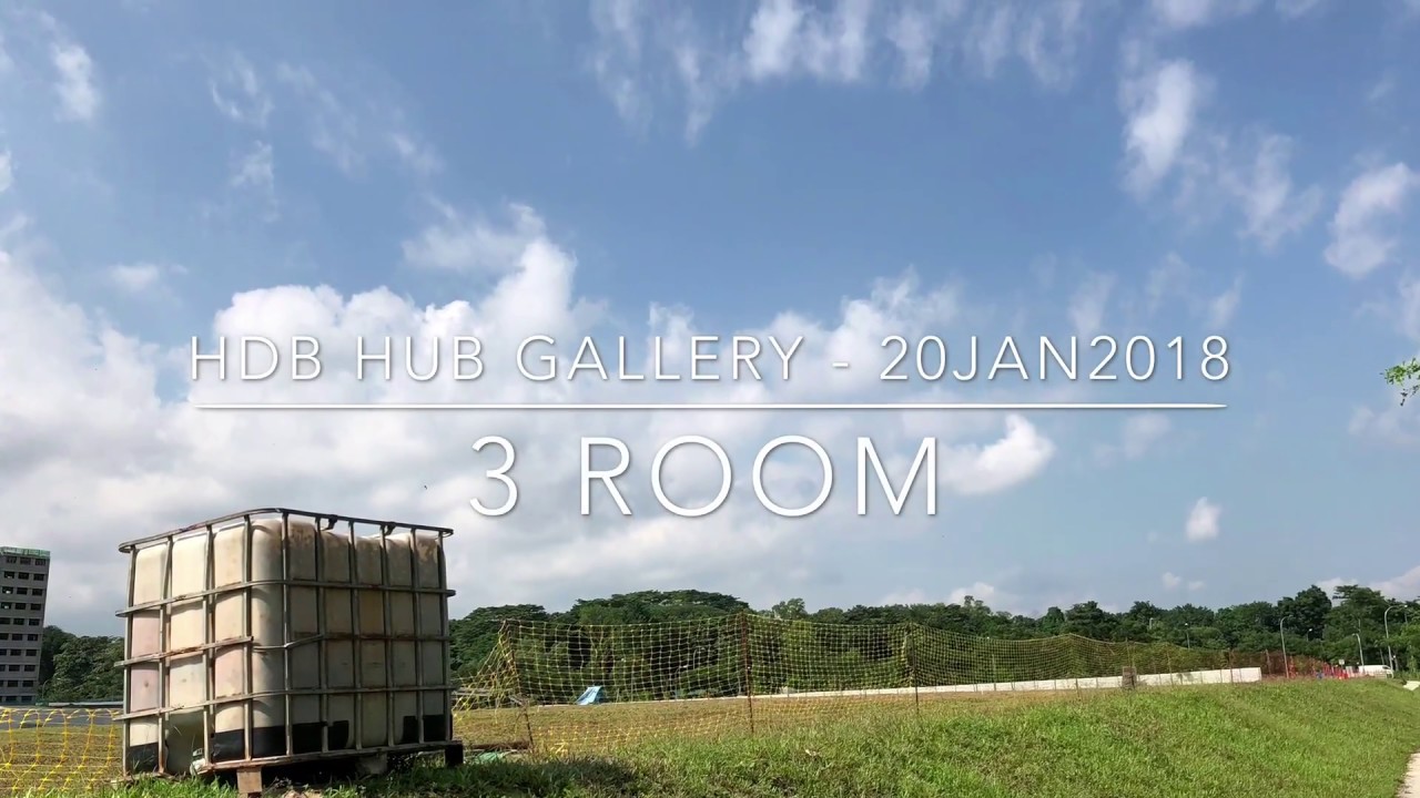 HDB Hub Gallery - 3 room (Jan2018) - YouTube