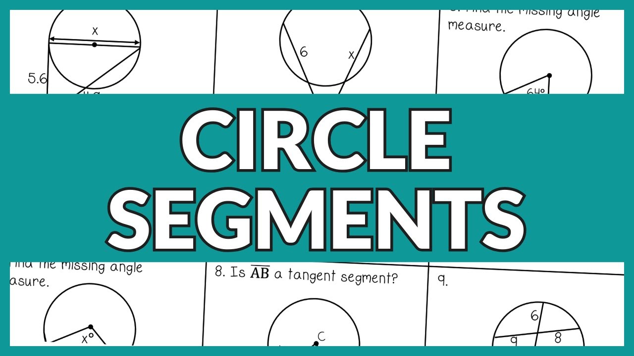 Tangent Properties of Circles Lesson for High School Geometry - YouTube