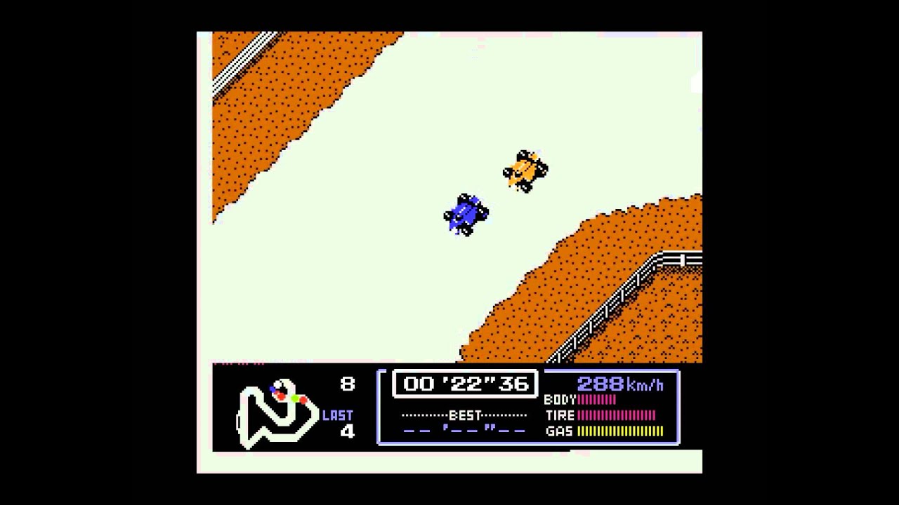 "Famicom Grand Prix - F1 Race" Music : 9 - Race Theme 2 - YouTube