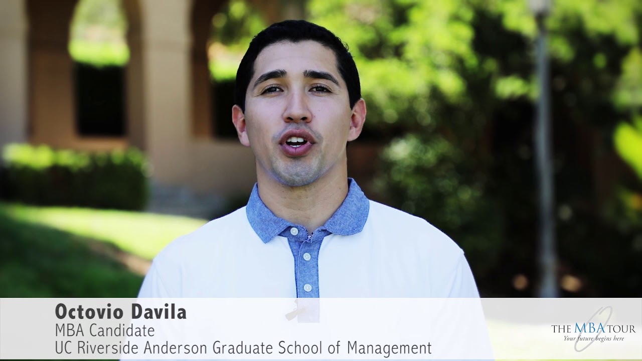 UCR Business MBA Student Octavio Davila - YouTube