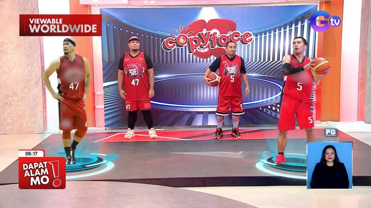 Copy face – Mark Caguioa at L.A. Tenorio look alike, nag-face off! | Dapat Alam Mo! - YouTube