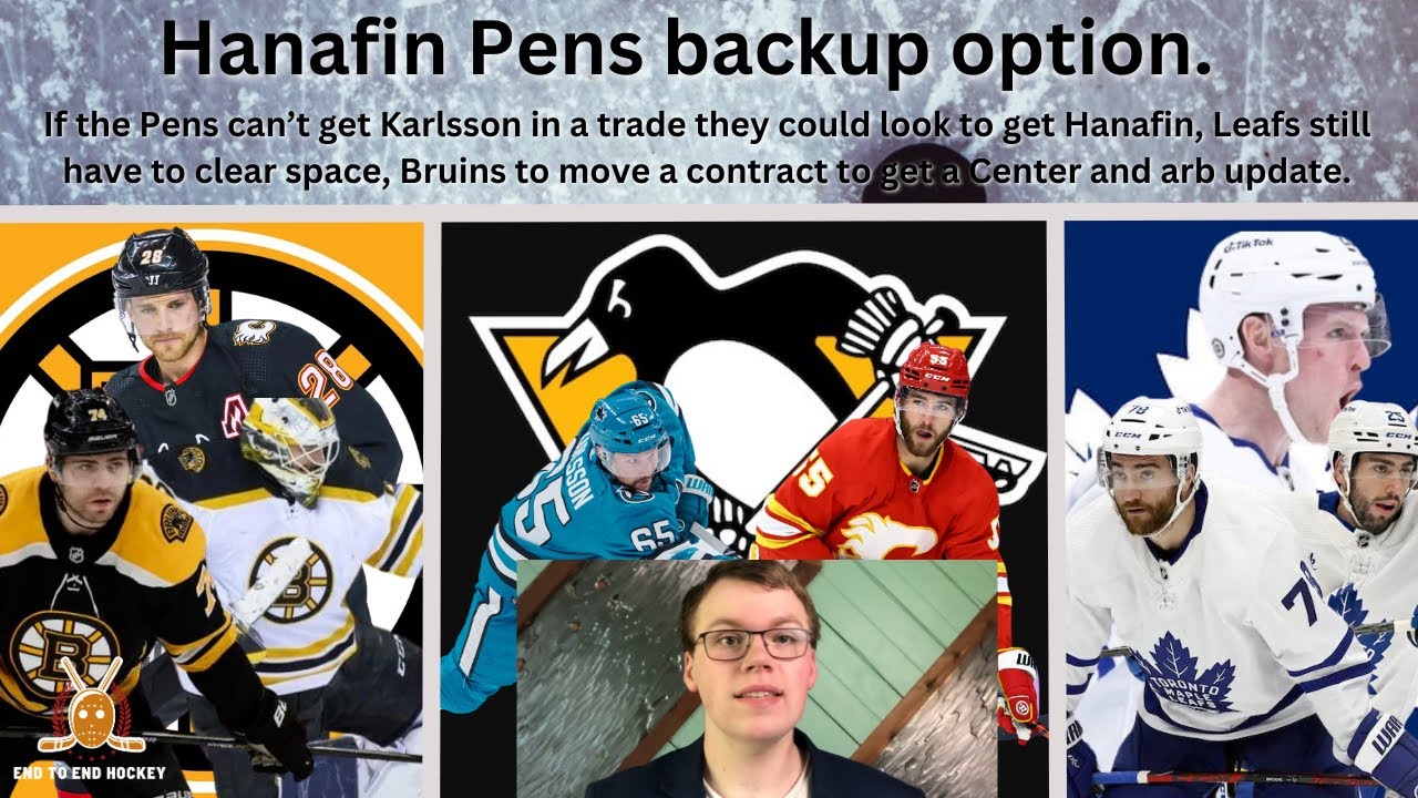 NHL Trade Rumours: Hanafin backup option for Pens, B’s and Leafs ...